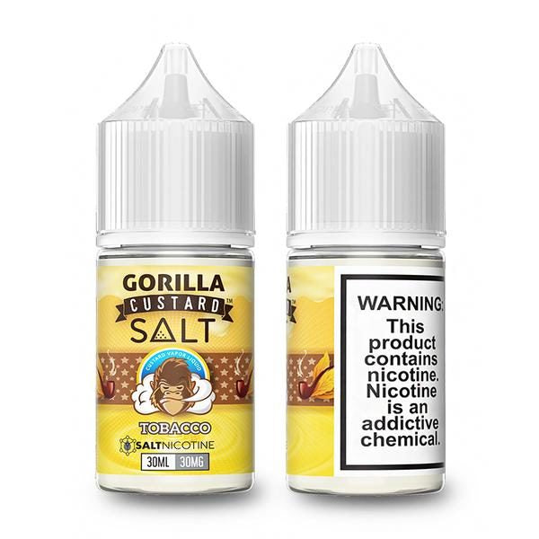 Tobacco Salt - Gorilla Custard 30ml – Premium Vapes UAE