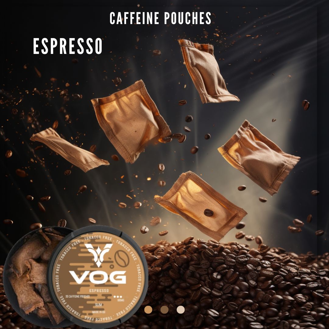 VOG Caffeine Pouches Espresso (20pcs/Can) – Premium Vapes UAE