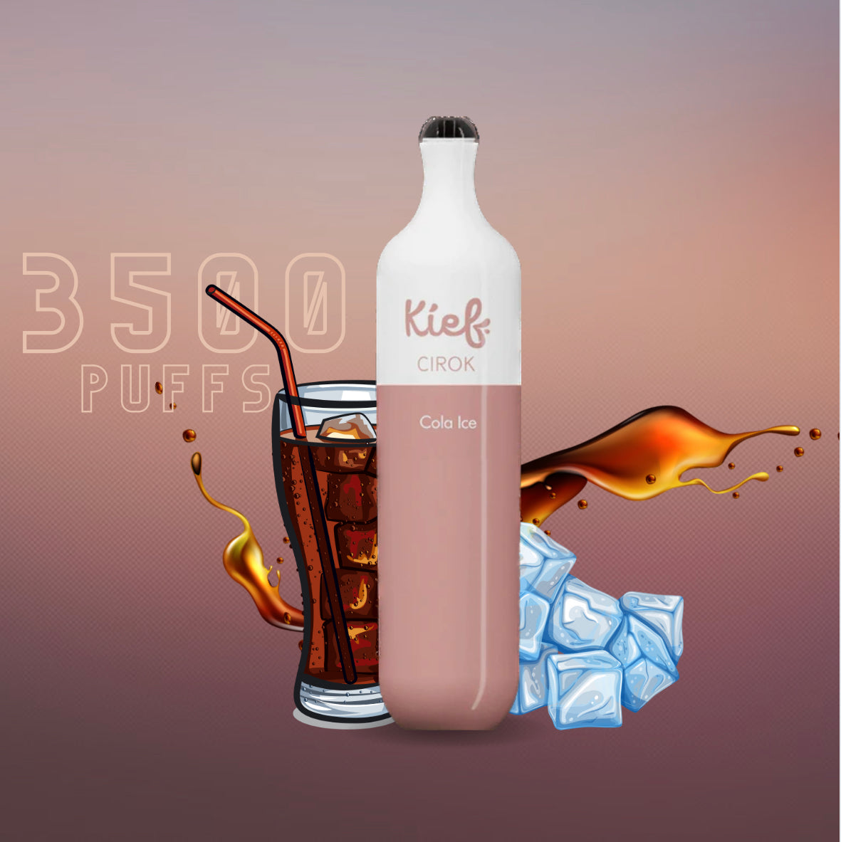 Kief Cirok Disposable Vape 3500 Puffs – Premium Vapes UAE