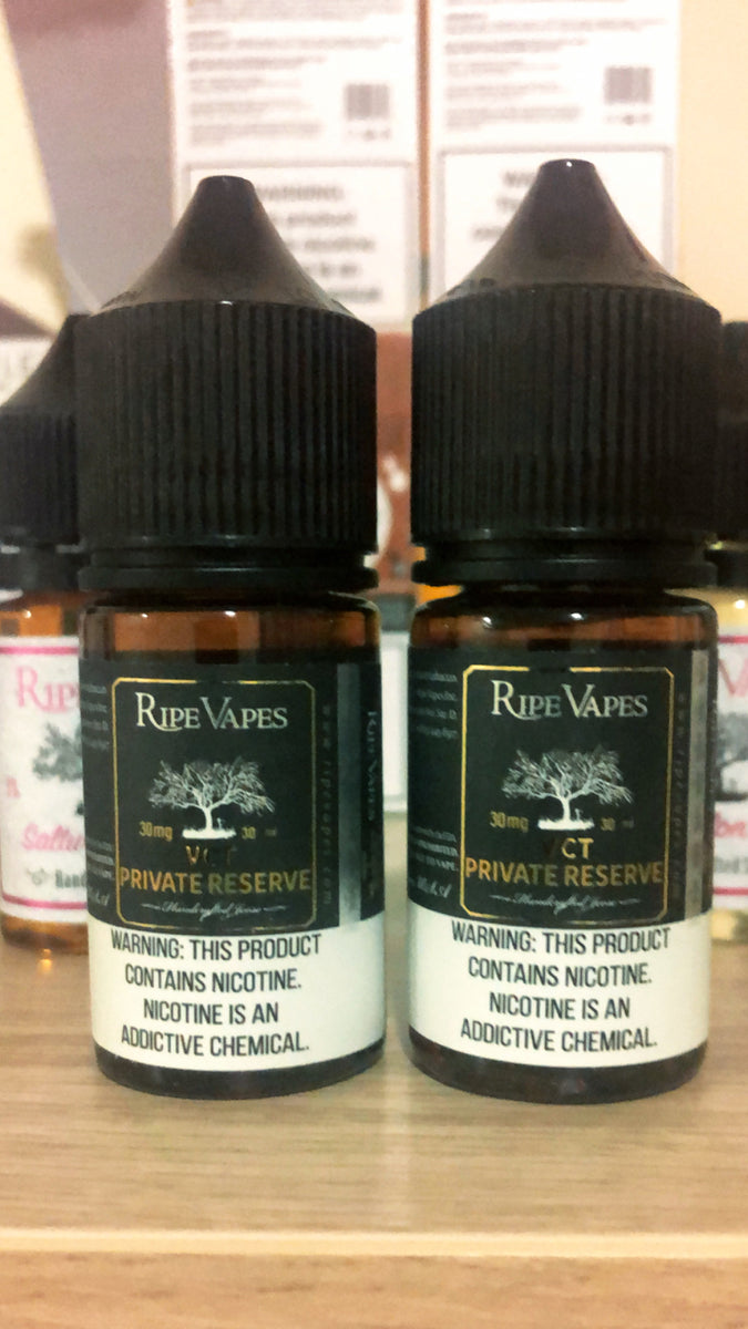 VCT Private Reserve - Ripe Vapes Saltz – Premium Vapes UAE